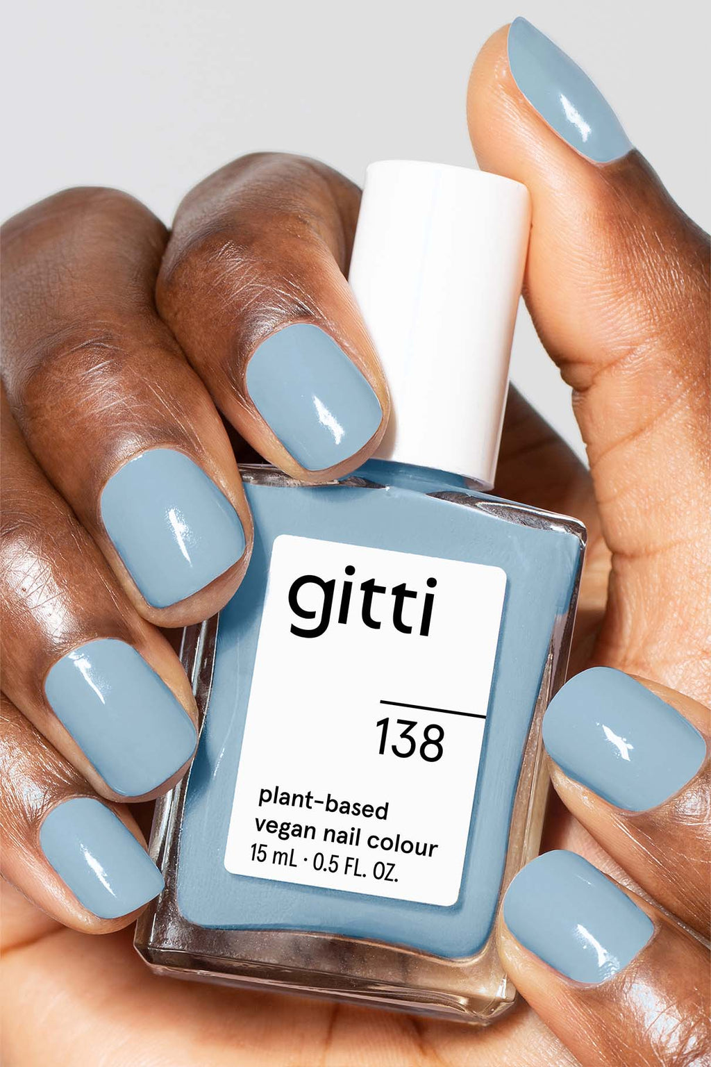gitti no. 138 Denim Blue- plant-based nail polish » Shop at gitti