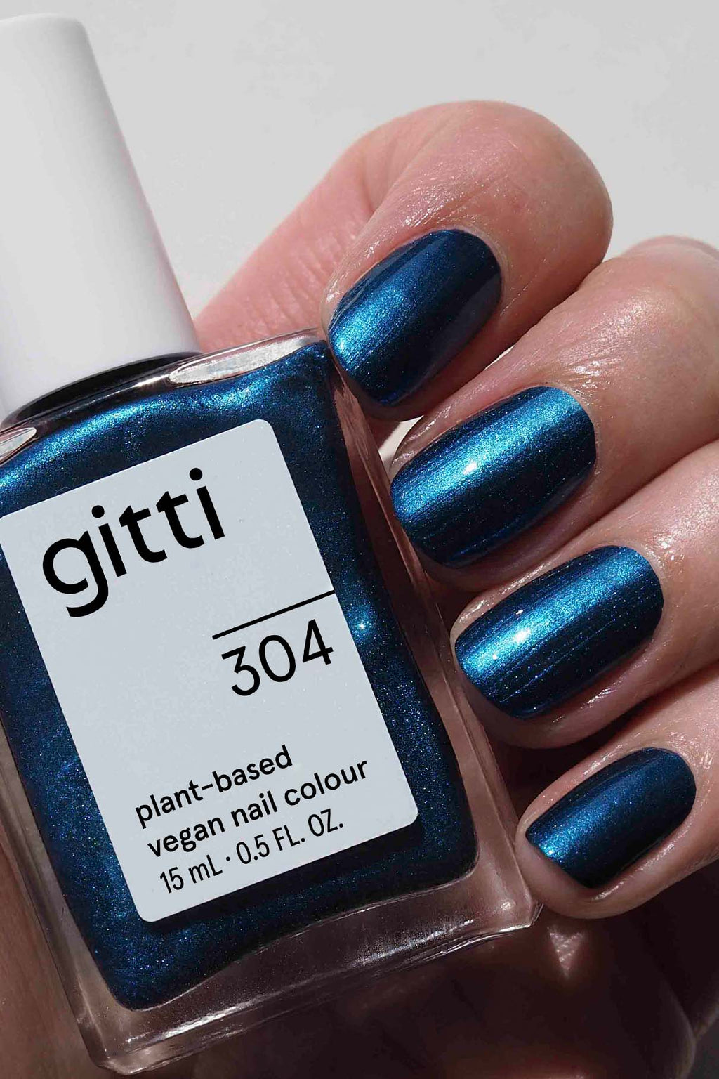 gitti no. 304 Boundless Blue - plant-based nail polish » Shop at gitti
