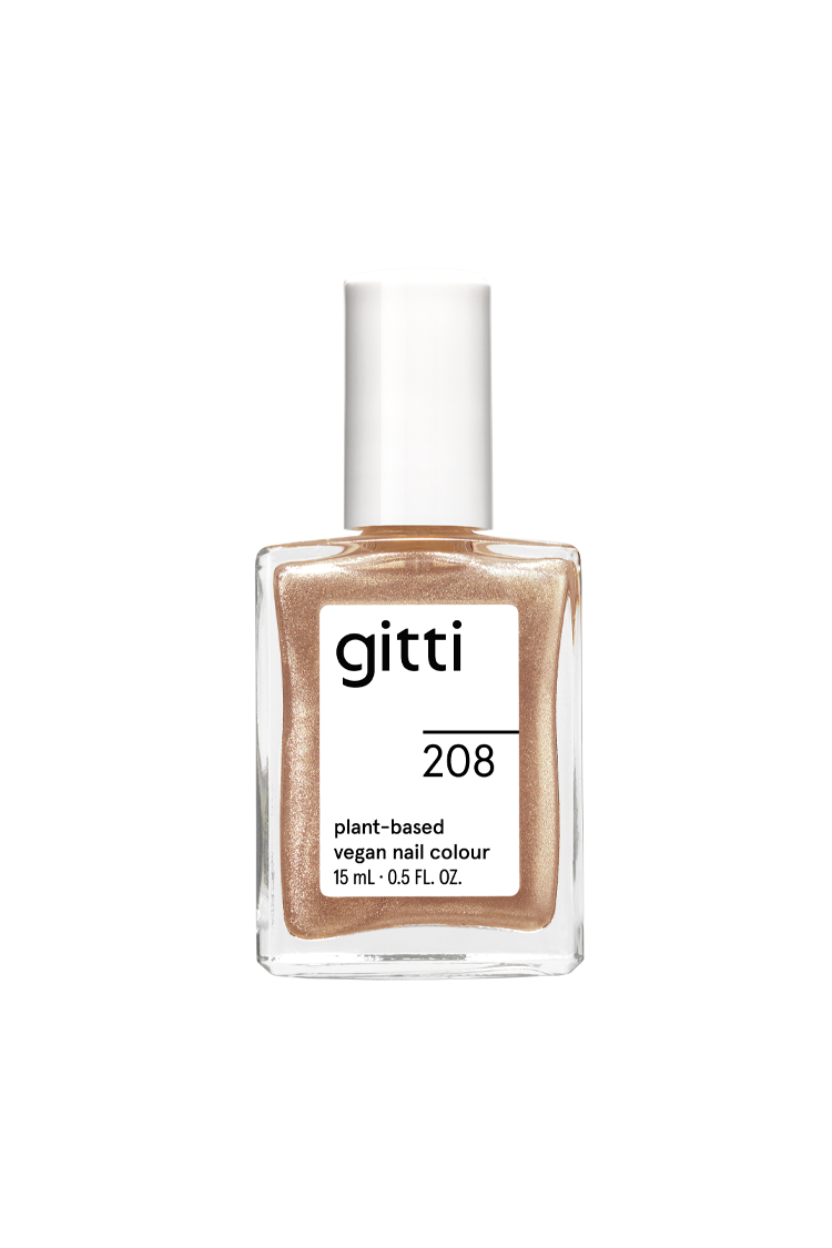 gitti no. 208 Sun Glow - plant-based nail polish » Shop at gitti